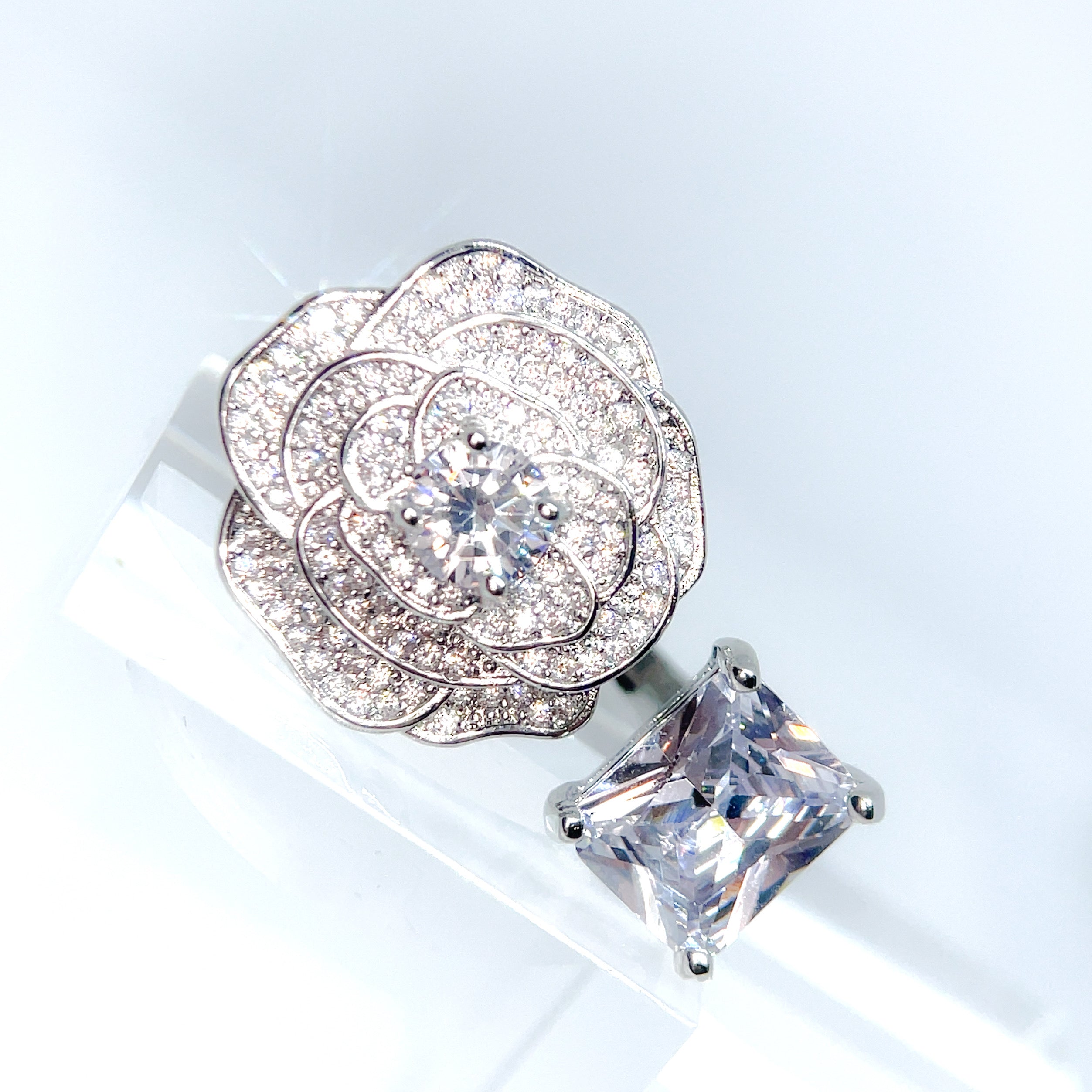 Icy Rose Ring – Holicca